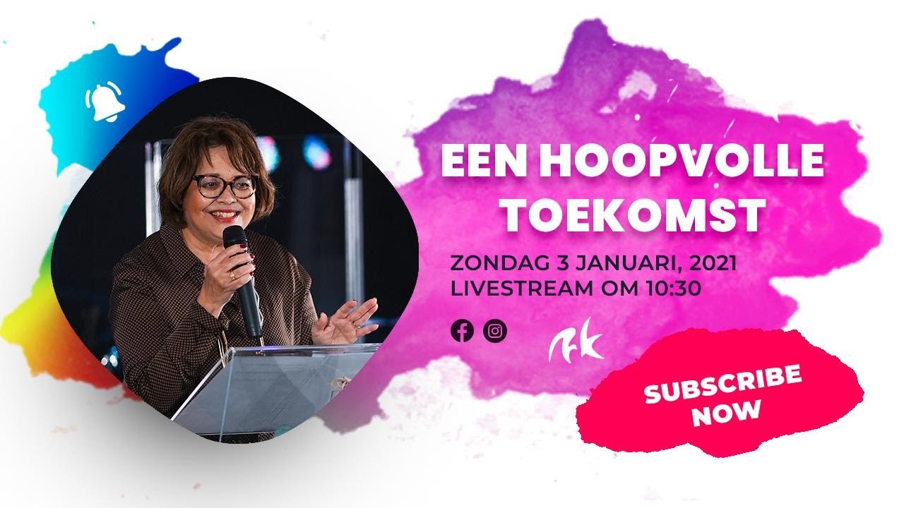 EG De Ark livestream Thema: Een hoopvolle toekomst. 3 januari 2021 - YouTube