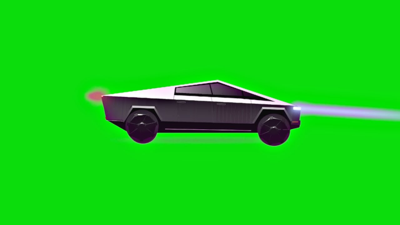 Tesla Cyber Truck Green Screen Effects - YouTube