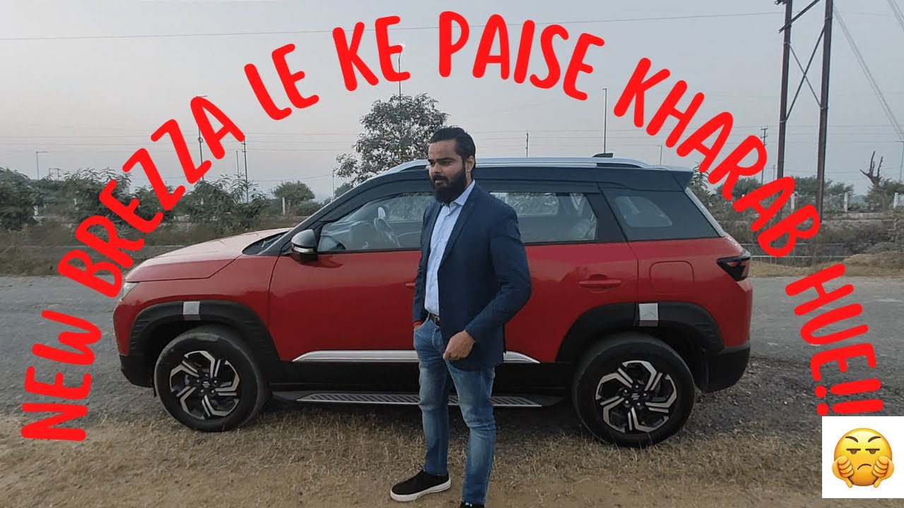 New Brezza top model - 2nd service feedback | Performance review after ...