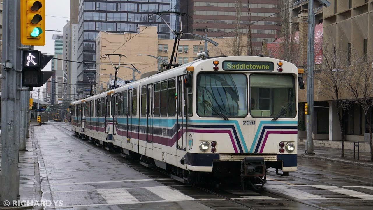 [Ride] Calgary Transit Siemens-Duewag U2 - Route 202 (Blue Line) - YouTube