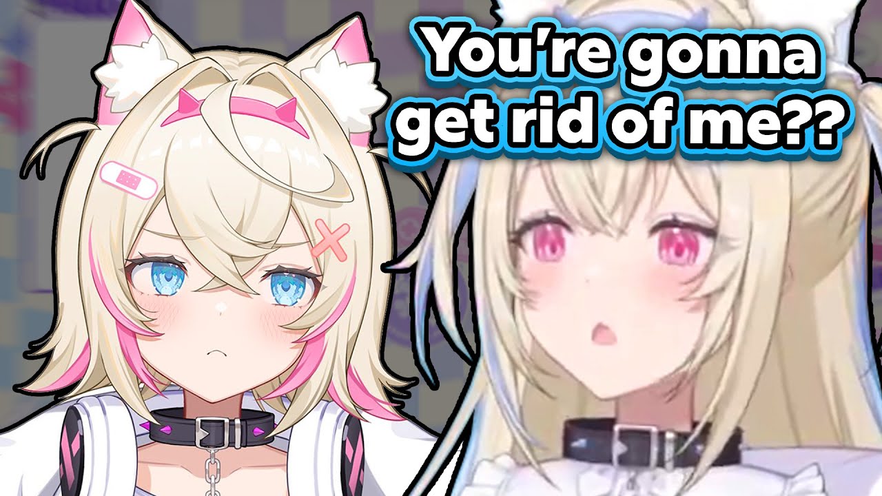 Mococo has had enough and decides to get rid of Fuwawa completely - YouTube