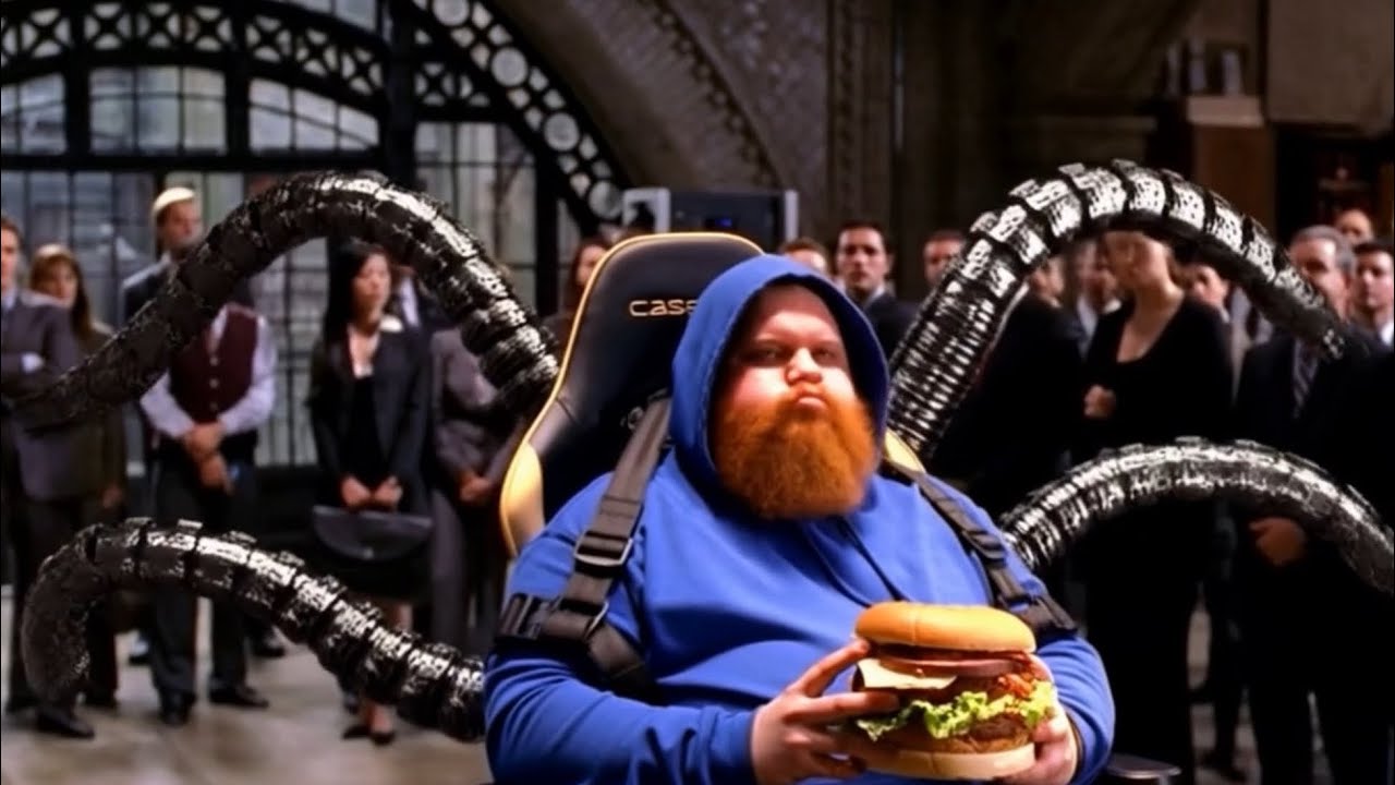 AI put CaseOh in Spider-Man 2 as Doc Ock and it’s cursed - YouTube