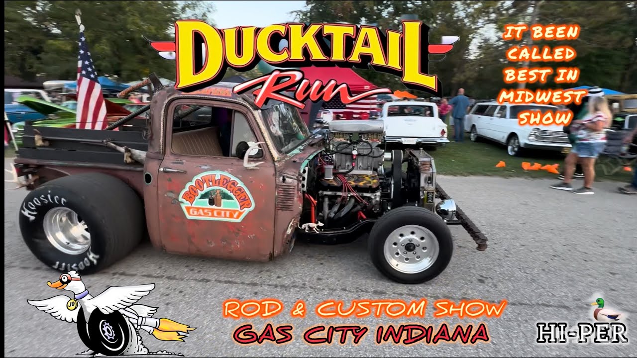 DUCKTAIL RUN MIDWEST BEST CAR SHOW LOOK FOR YOUR RIDE - YouTube