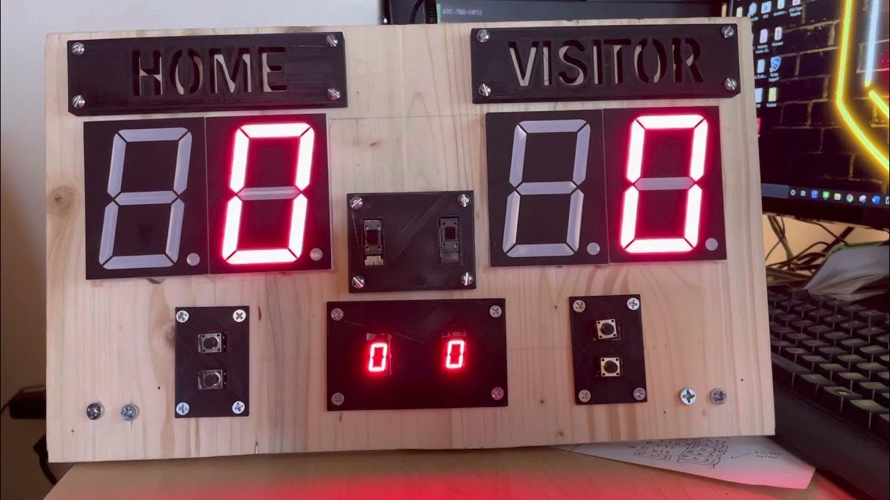 C-Programmable Scoreboard - YouTube