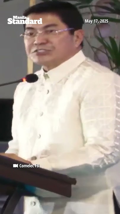 Erwin Tulfo: 'Unity doesn't mean uniformity' - YouTube