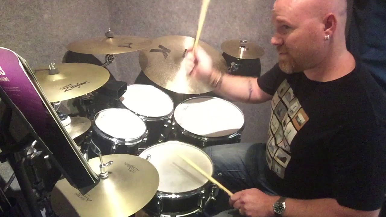 Trinity Rock & Pop Drum Kit Grade 3 Are You Gonna Go My Way 2018 - YouTube