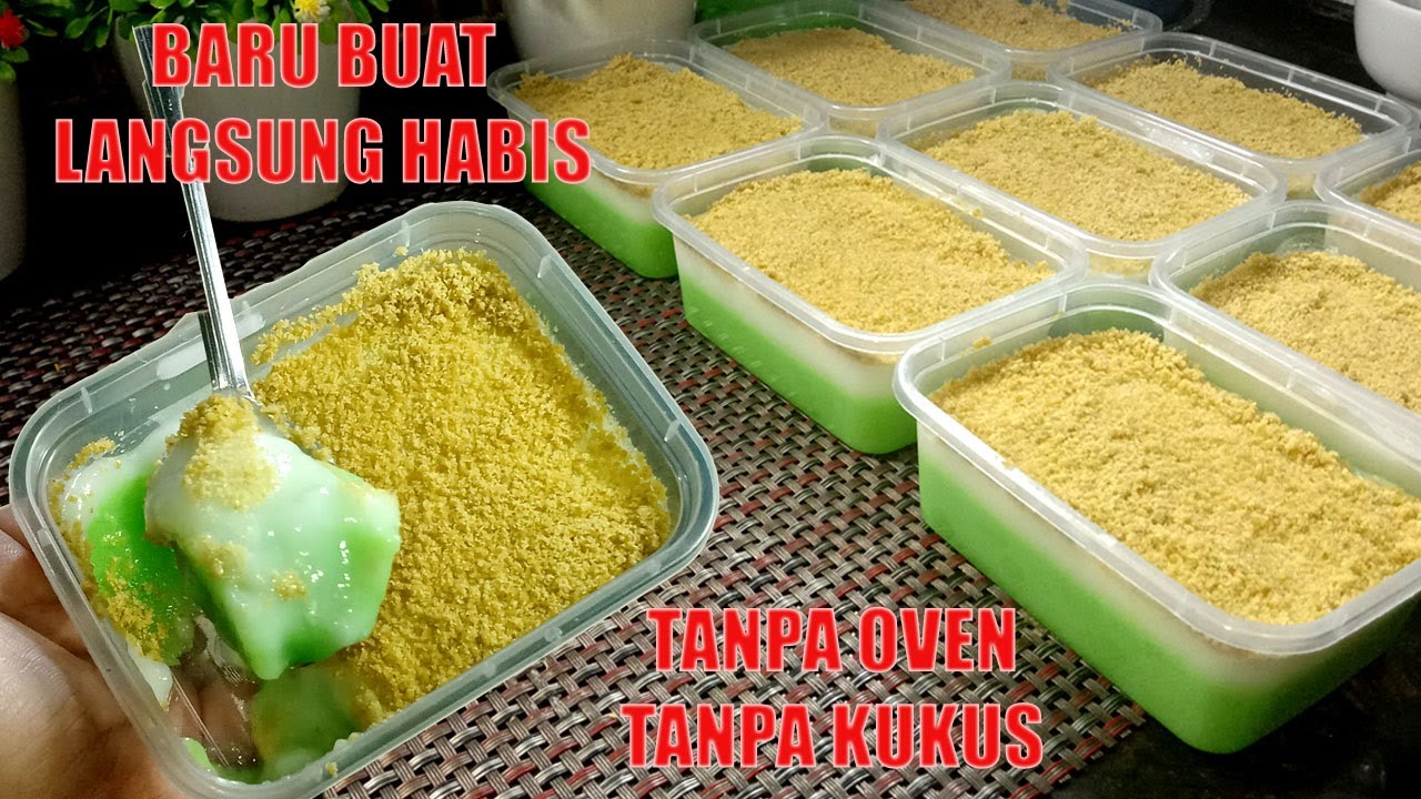 IDE JUALAN PUDING PANDAN SANTAN KEKINIAN COCOK UNTUK ISIAN SNACK BOX ...