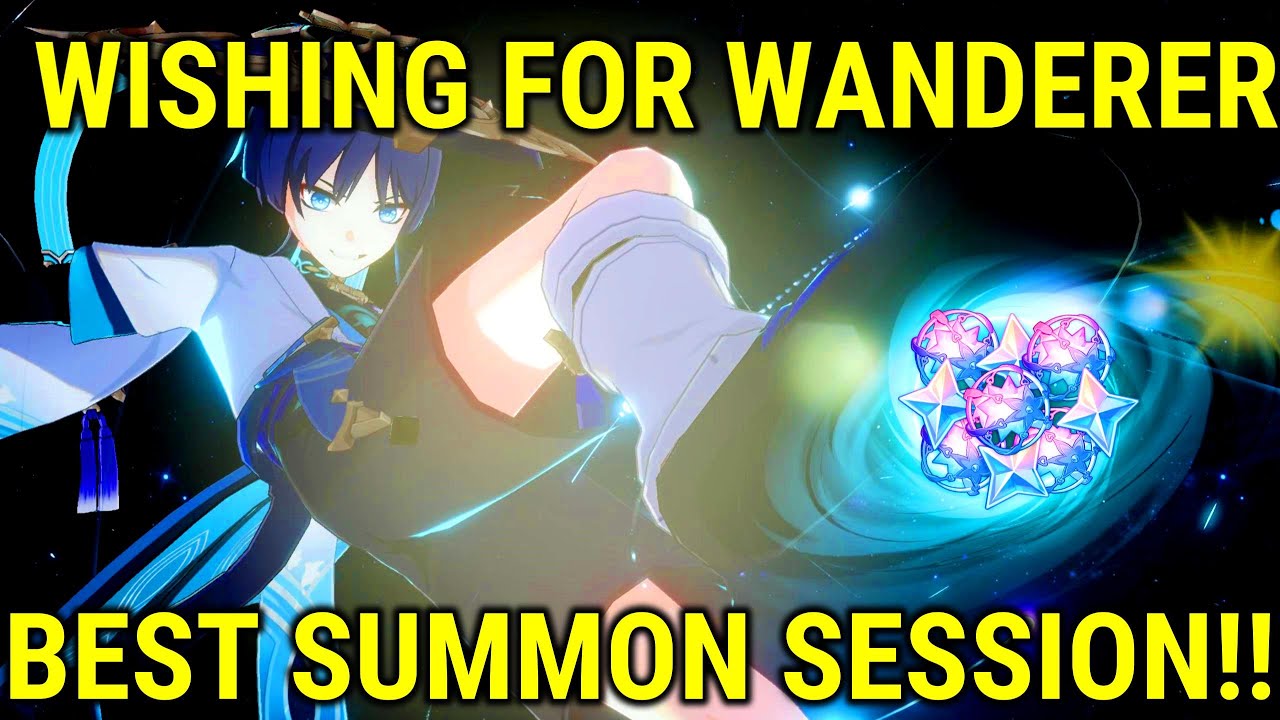 Summoning for Wanderer | Genshin Impact - YouTube