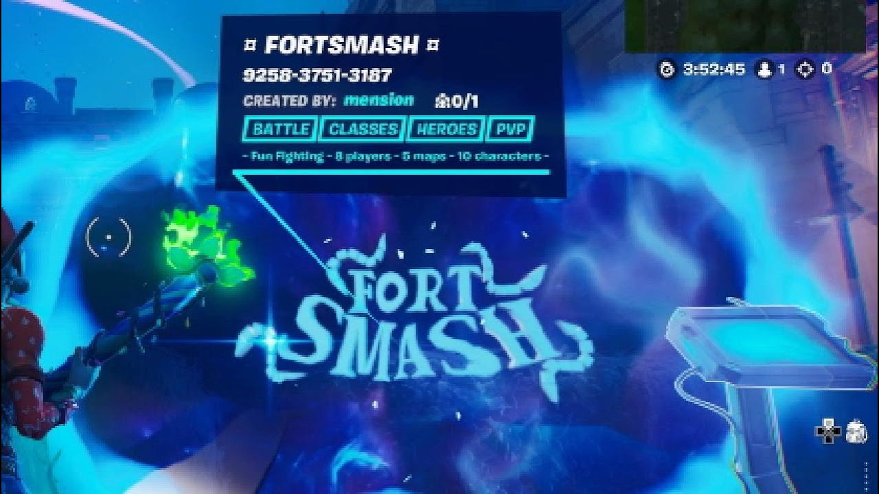 Super Smash Bros In Fortnite Friends, And Code In Description. - YouTube