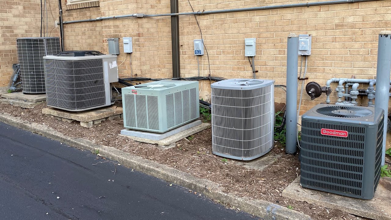 HVAC Heaven - Several Older Air Conditioners (including a 1971 American ...