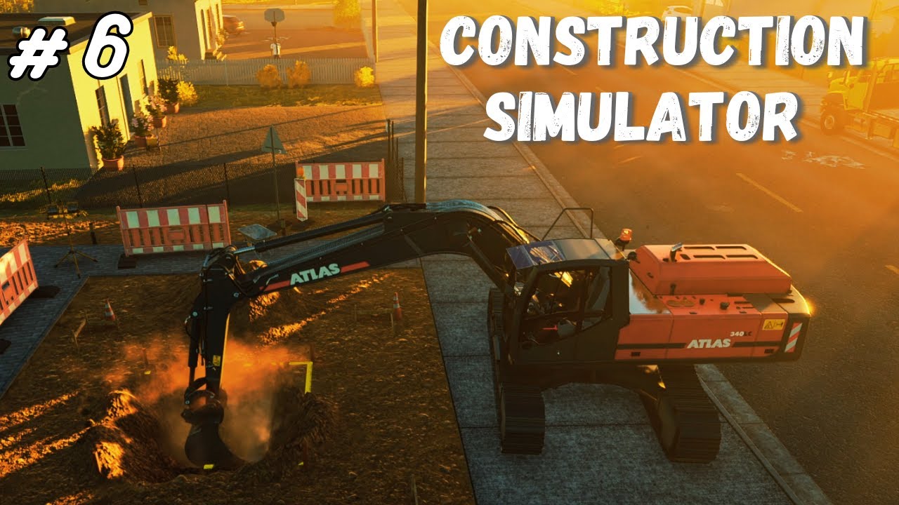Construction Simulator #6 - Testando Joystick Thrustmaster . - YouTube