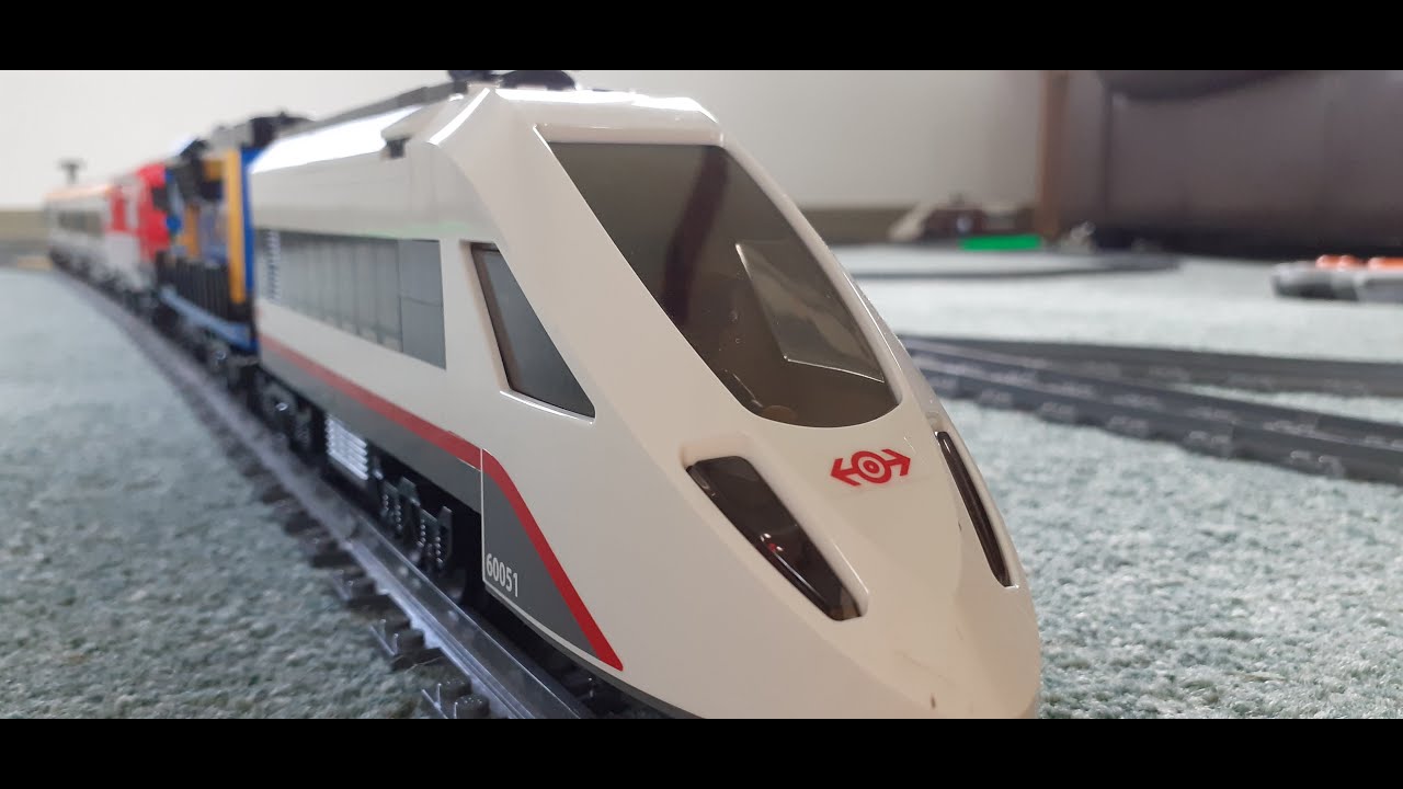 AMAZING SUPERFAST LEGO TRAIN - YouTube