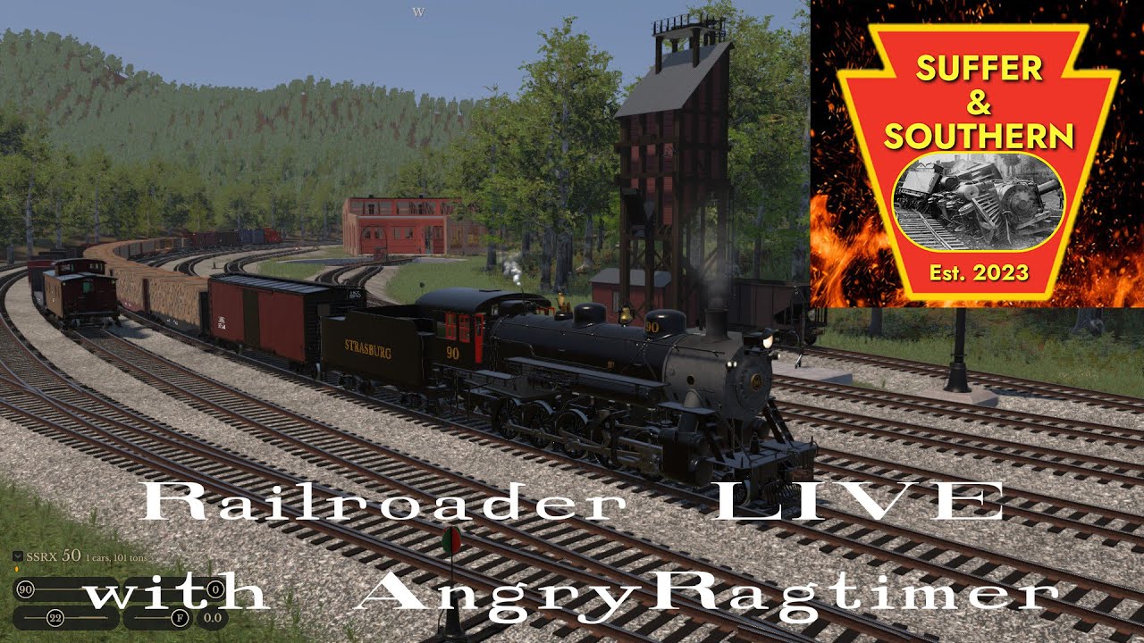 Expansion & Single Player fun in Railroader! | RAILROADER Livestream ...