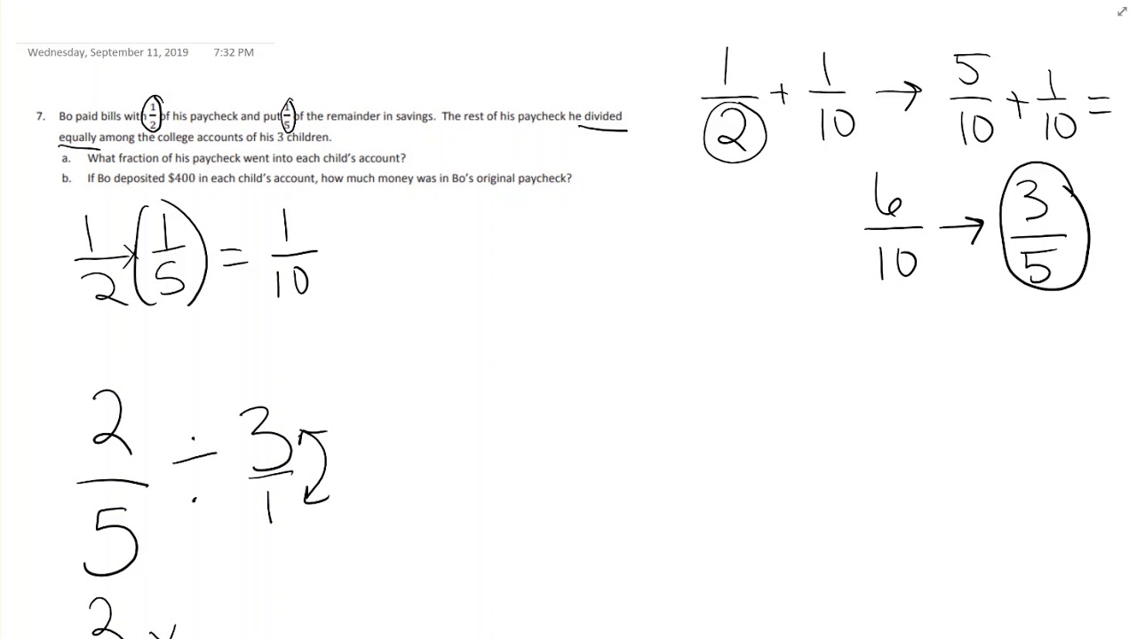 Module 2 Lesson 1 Homework number 7 - YouTube