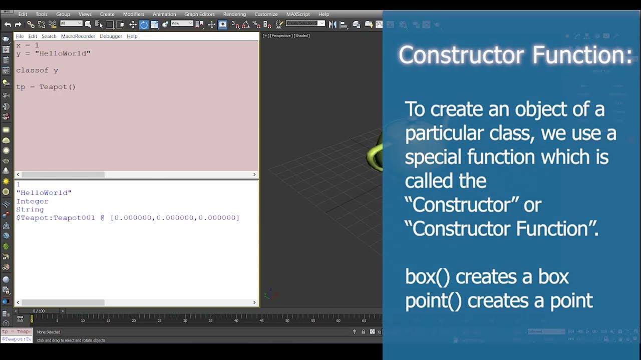 Variables and Datatypes in Maxscript : 1 - YouTube