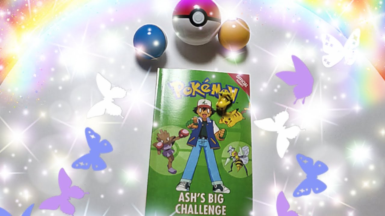 Pokemon_Ash's big challenge #2_Book reading_ポケッモン_포켓몬 - YouTube