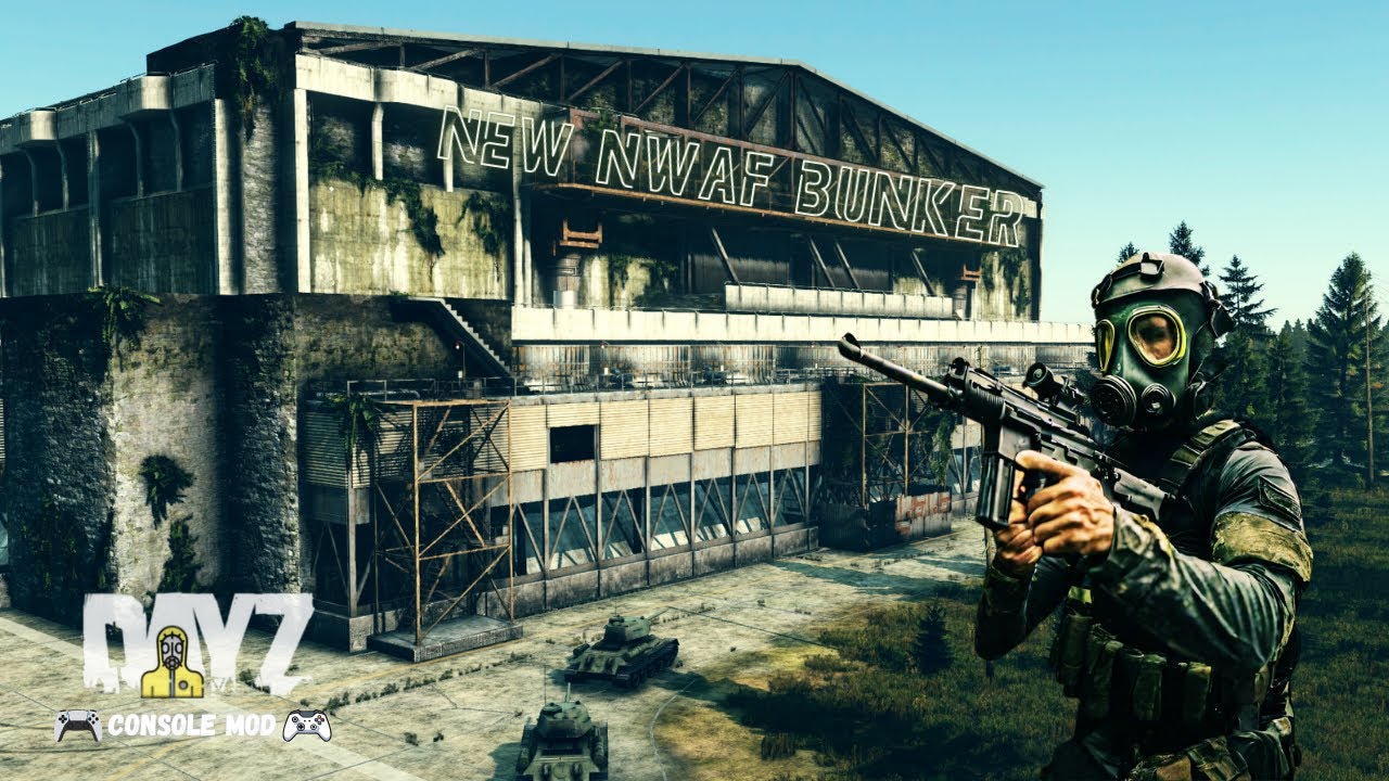 DAYZ CONSOLE MOD: New NWAF Bunker - YouTube