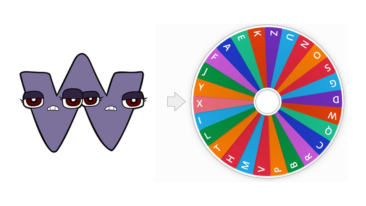 Making Alphabet Lore Letters By The Wheel 7 - YouTube