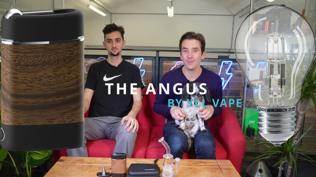 The Angus Dry Herb Vaporizer by YLL Vape - YouTube