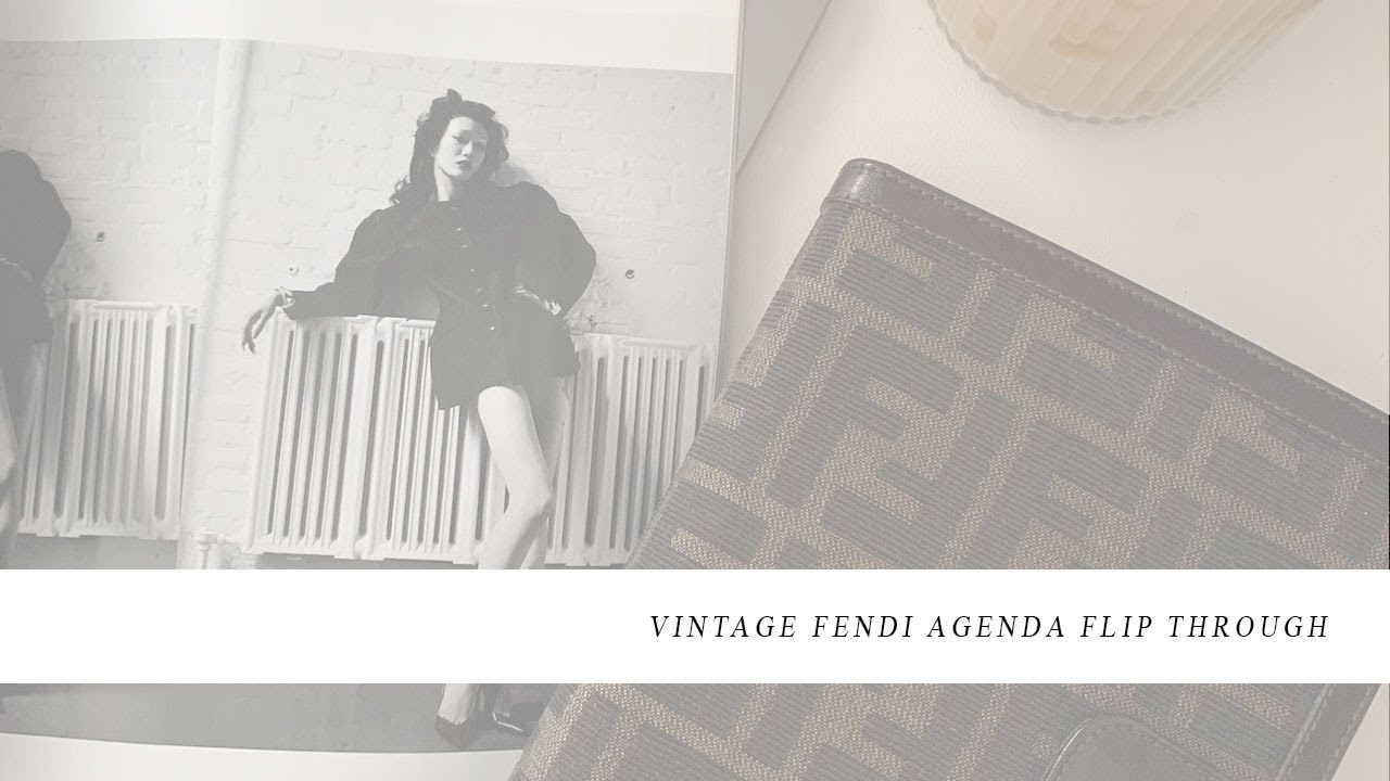 FENDI AGENDA FLIP THROUGH - YouTube