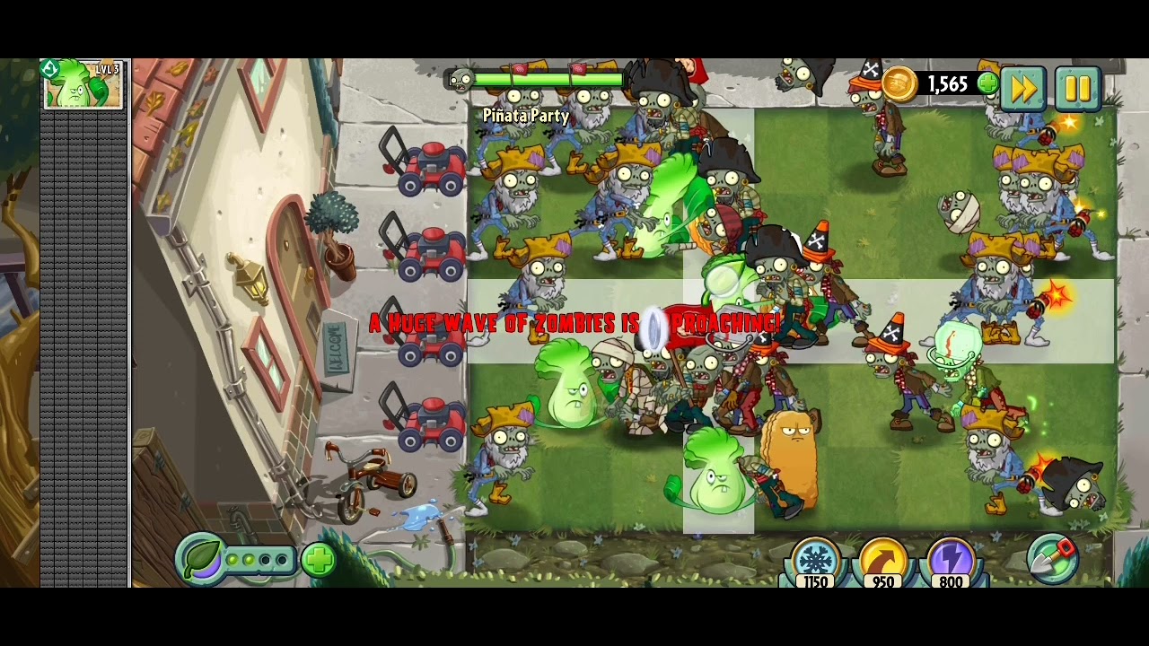 Plants vs zombies 2 pony 20 - YouTube