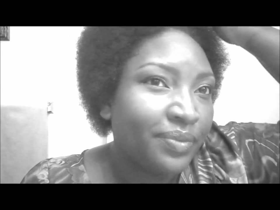 Natural Hair -Picking Out My Afro.mp4 - YouTube