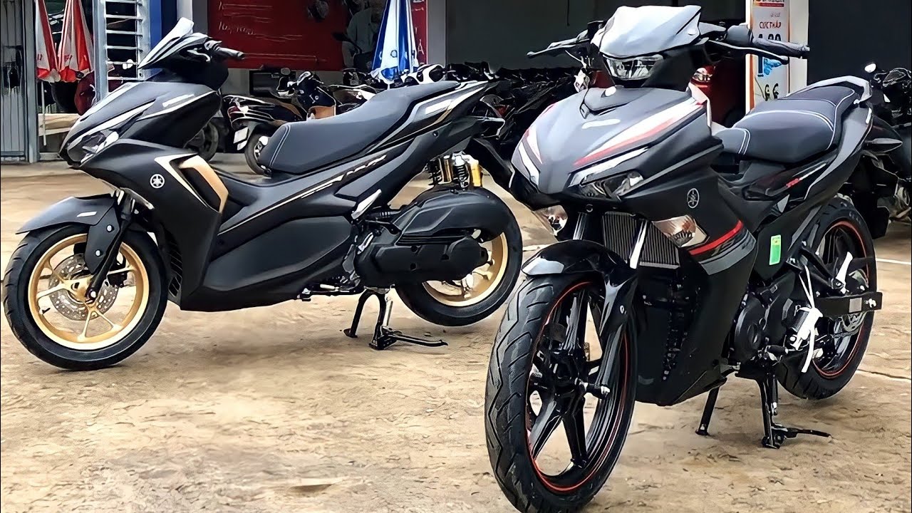 2022 Yamaha AEROX 155 v.s Yamaha SNIPER / EXCITER 155 Looks Comparison ...