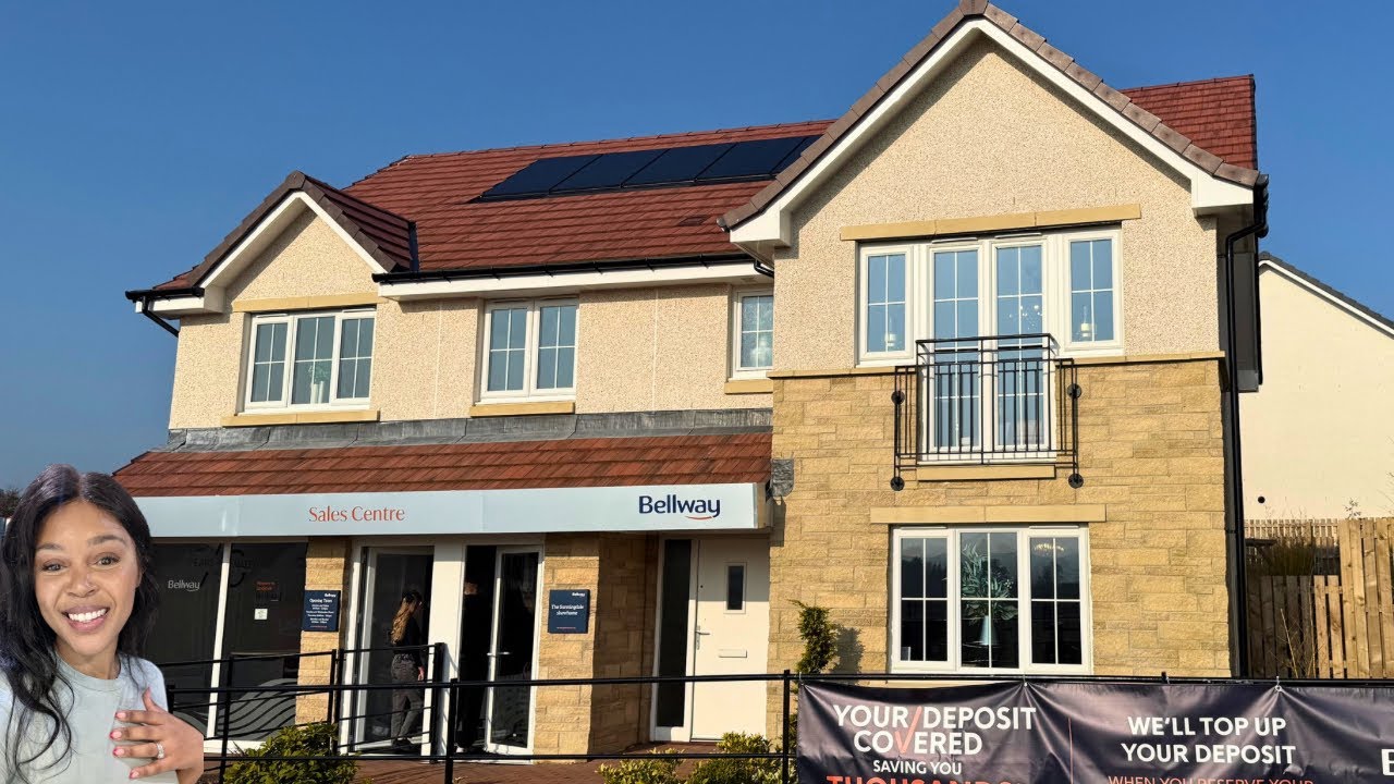 5 Bedroom New build home| The Sunningdale Bellway UK Scotland - YouTube