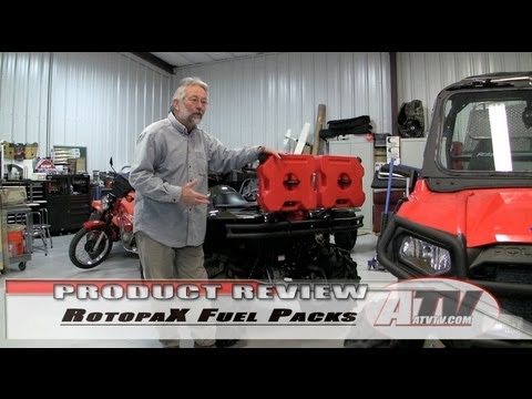 ATV Television - Rotopax Fuel Packs install on Suzuki King Quad 750 ...