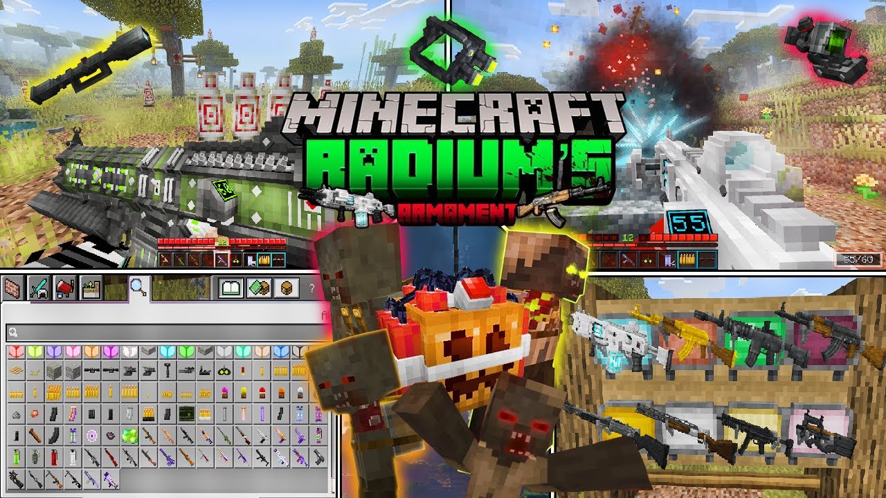💥Addon Radium's v2.7 Gun 3D - MCPE | Những Khẩu Súng Xịn Và Siêu Chân ...