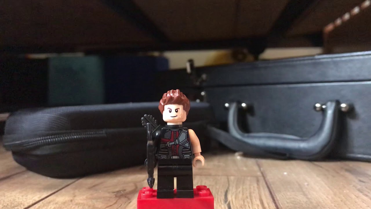 How to make a Lego custom mini figure of Hawkeye and Hawkeye - YouTube