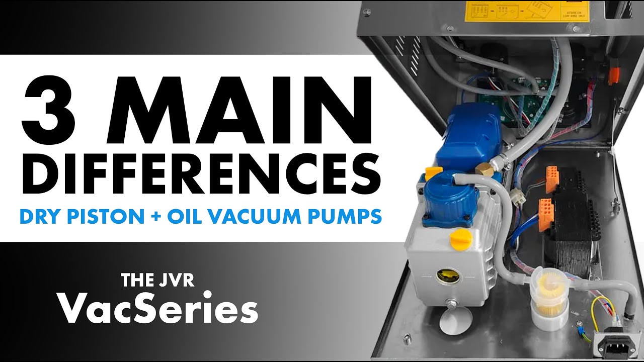 3 Main Vacuum Pump Differences | Dry Piston VS Oil-Lubricated | JVR ...