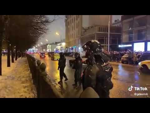 Драка с ОМОНОМ 23.01.2021