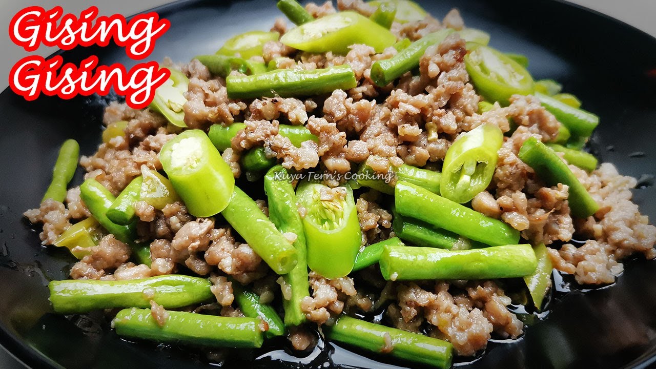 YUMMY SPICY GISING GISING RECIPE MADE EASY | NAGMAMANTIKA SA SARAP ...