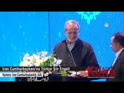 İran Cumhurbaşkanı'na Türkçe Şiir Engeli
