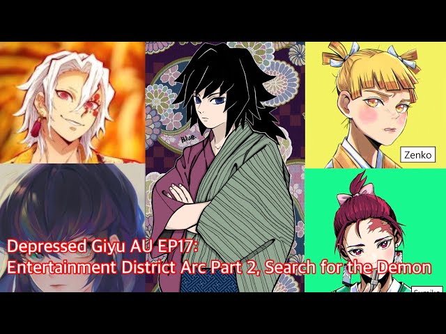 Depressed Guy In Demon Slayer