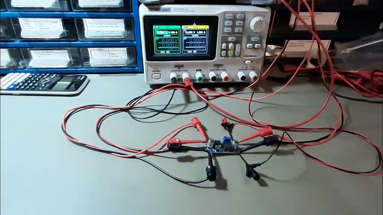 DC-DC converter characterization using pyvisa to automate the process ...