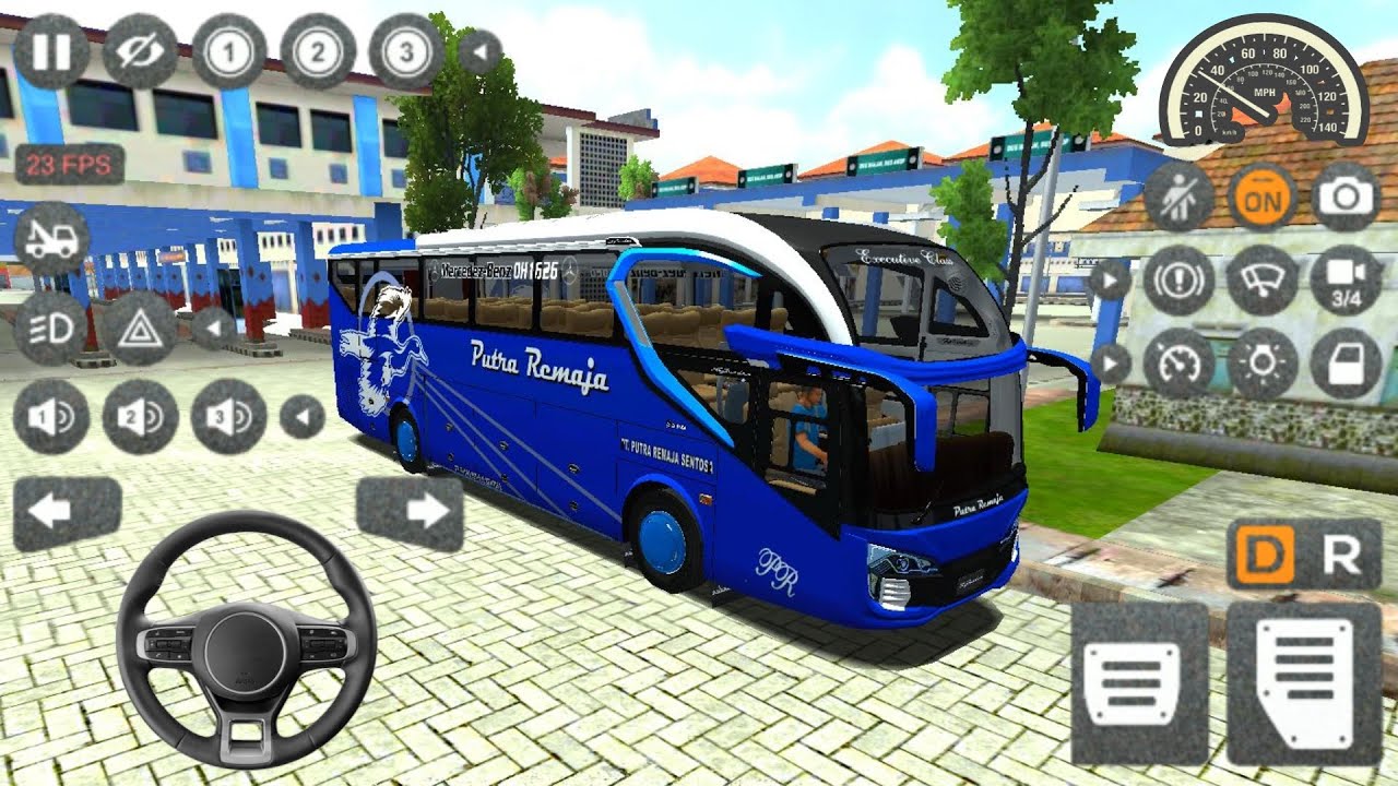 Skylander R22-Excellent Bus Driving Gameplay | Bus Simulator Indonesia ...