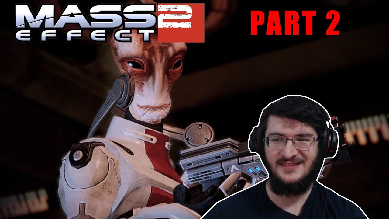 The Salarian Scientist! | Mass Effect 2 BLIND FIRST PLAYTHROUGH! | Part ...
