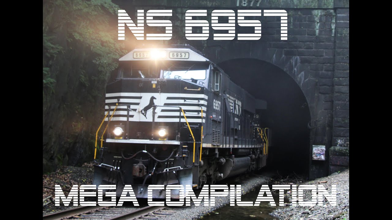 EPIC TWO-TONING RS3L COMPILATION - NS SD60E #6957 THE MOVIE - YouTube