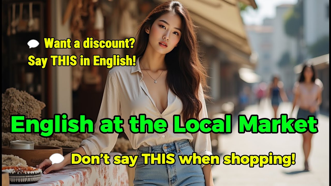 Bargain in English at the Market! |Shop Like a Local with Essential ...
