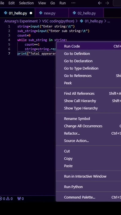substring find in string - YouTube