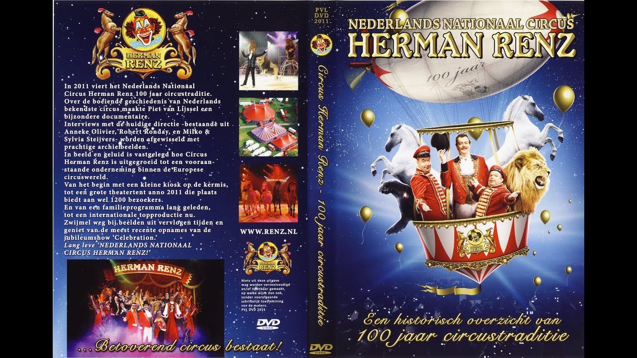 Documentaire : Circus Herman Renz - 100 Jaar Circustraditie - YouTube