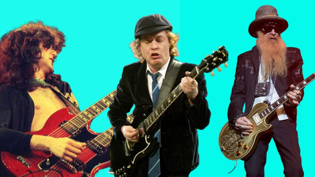 The GREATEST Classic Rock Riffs In The Key Of A! - YouTube