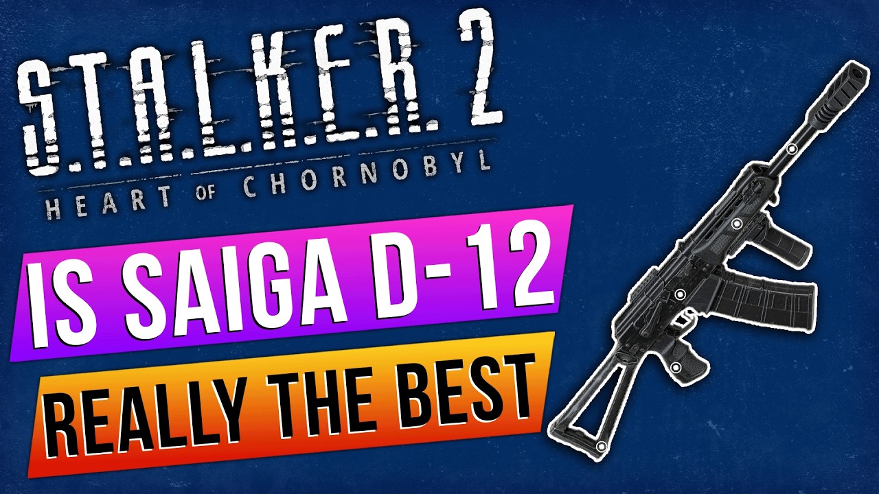 Is The Saiga D-12 Really THE BEST Shotgun In STALKER 2 - YouTube