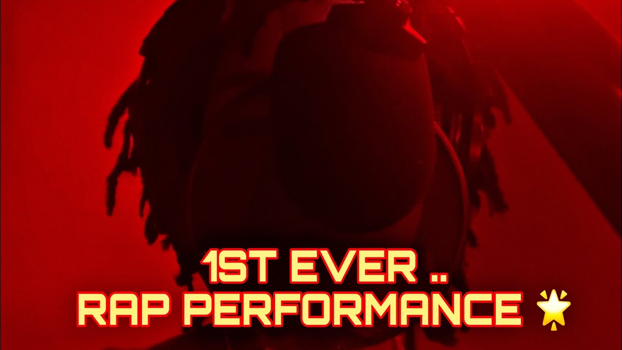 1ST EVER RAP PERFORMANCE 🌟! - YouTube