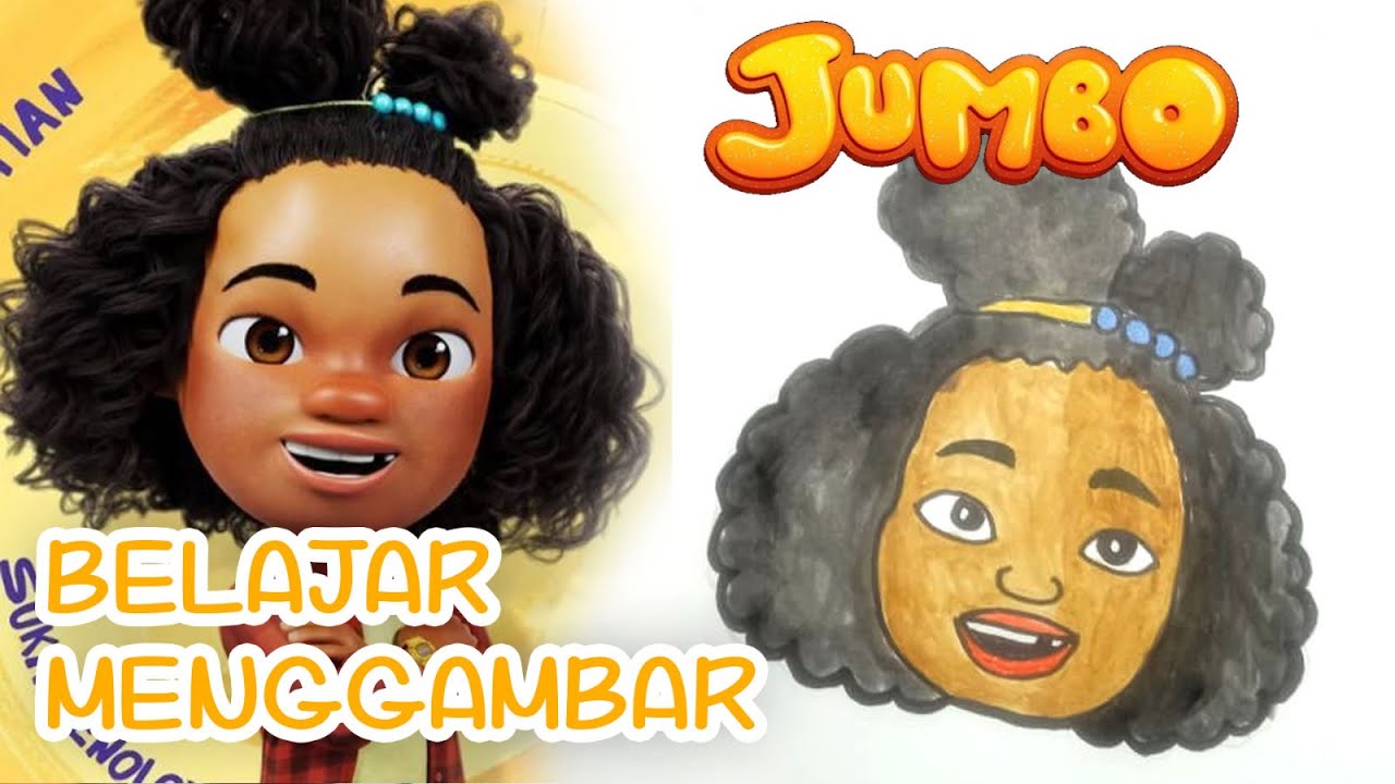Cara mudah Menggambar " MAE " JUMBO untuk anak yang lagi viral easy ...