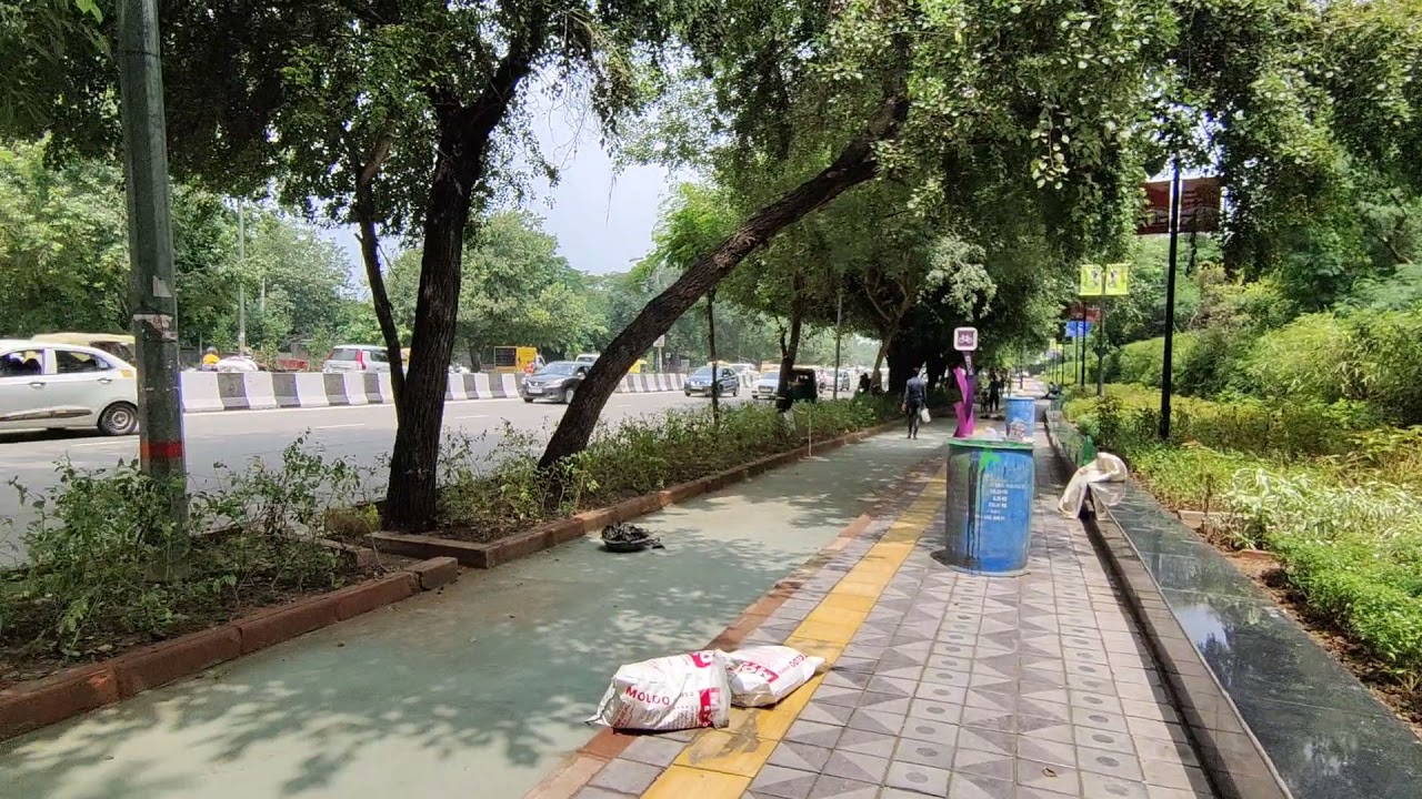 European style roads in Delhi || India - YouTube