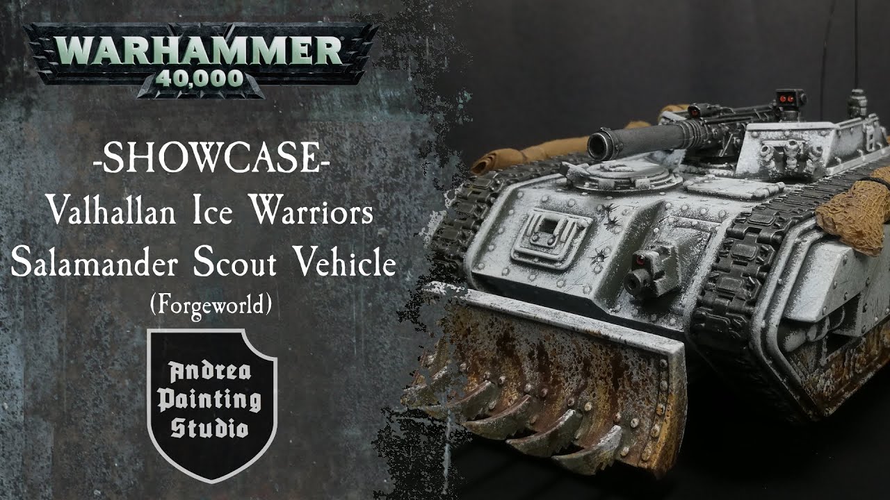 Showcase: Astra Militarum Salamander scout vehicle - Valhallan Ice ...