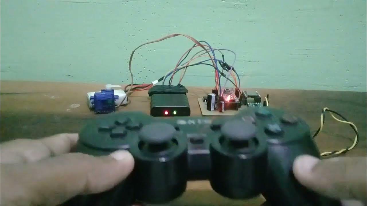 Teste do Receptor de Controle Ps2 Sem Fio Usando Arduino Nano - YouTube